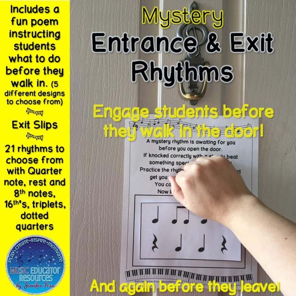 Entrance and Exit Engagement Music Teacher Tip #8) • Music Educator ...