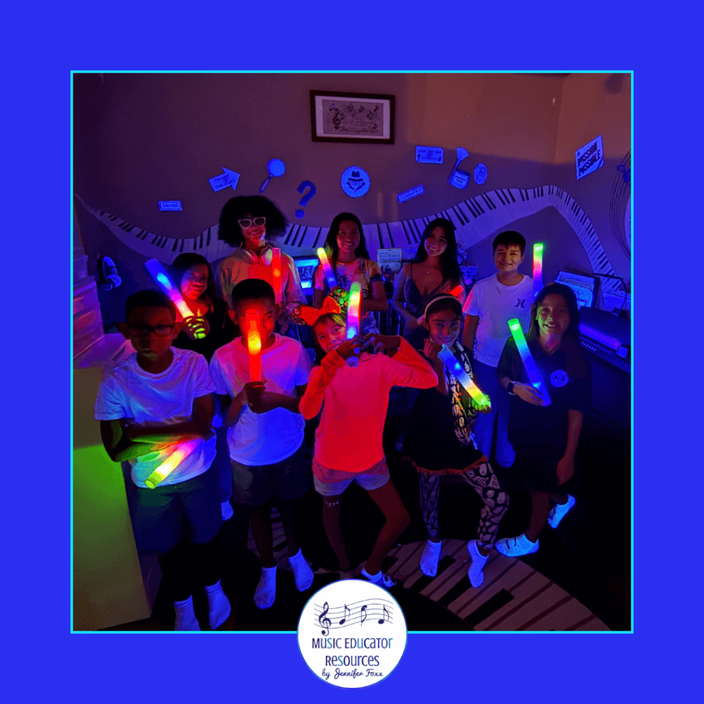 Exciting Glow in the Dark Music Activities • Music Educator Resources