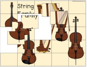 Instrument Family Puzzles | Printable and Digital • Music Educator ...
