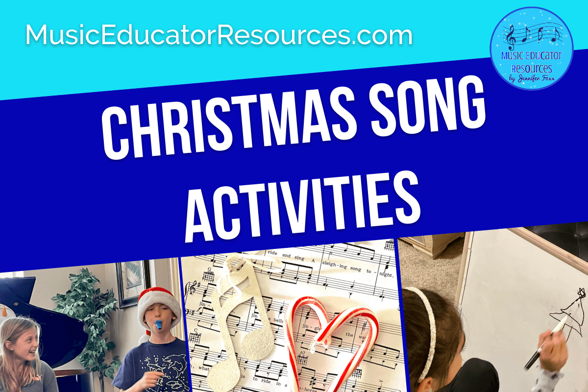 Christmas Song Activities To Play Music Educator Resources Christmas Song Activities To Play Music Educator Resources