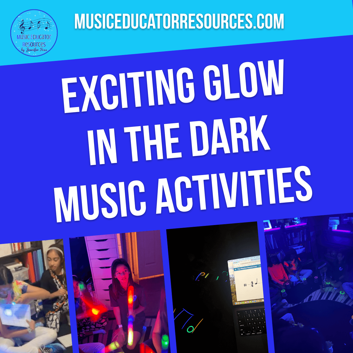 Exciting Glow in the Dark Music Activities • Music Educator Resources